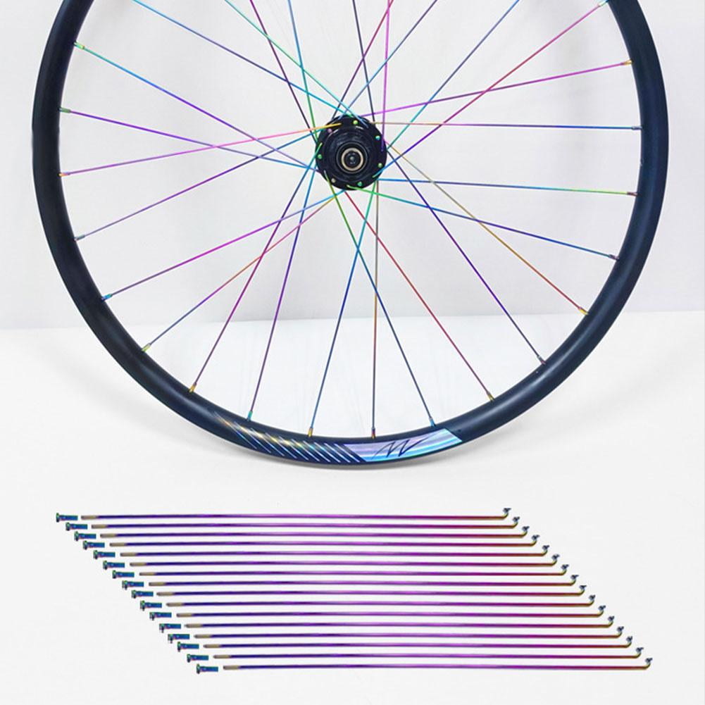 RUOYING Bicycle 12pcs Spokes Wire With Nipples For 26/27.5/29 Inch ...