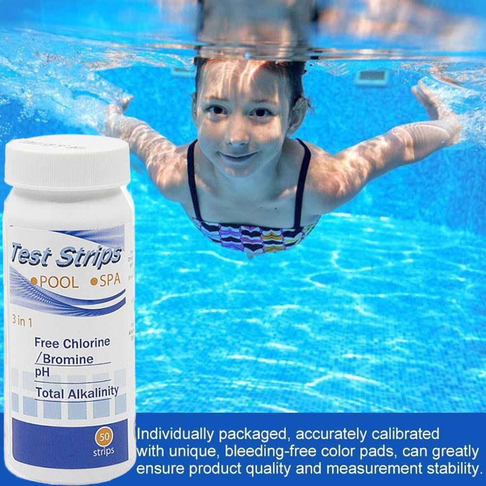 RUOYING Chlorine Dip Test Strips Hot Tub SPA Swimming Pool PH Tester ...