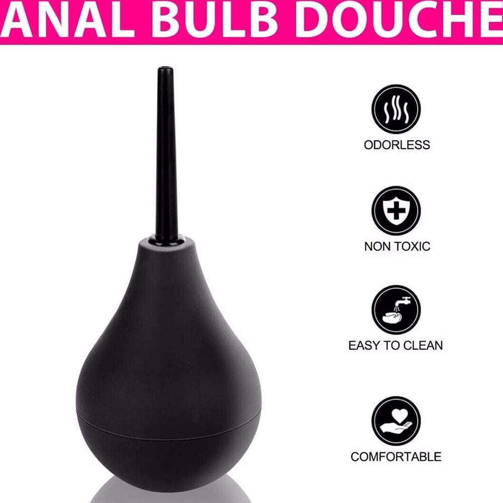 RUOYING Enema Bulb Douche Vaginal Syringe Enema Bulb Douche Anal Rectal ...