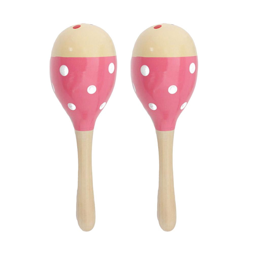 RUOYING Maracas Shakers Gourds Pair Traditional Instruments Toys Early ...
