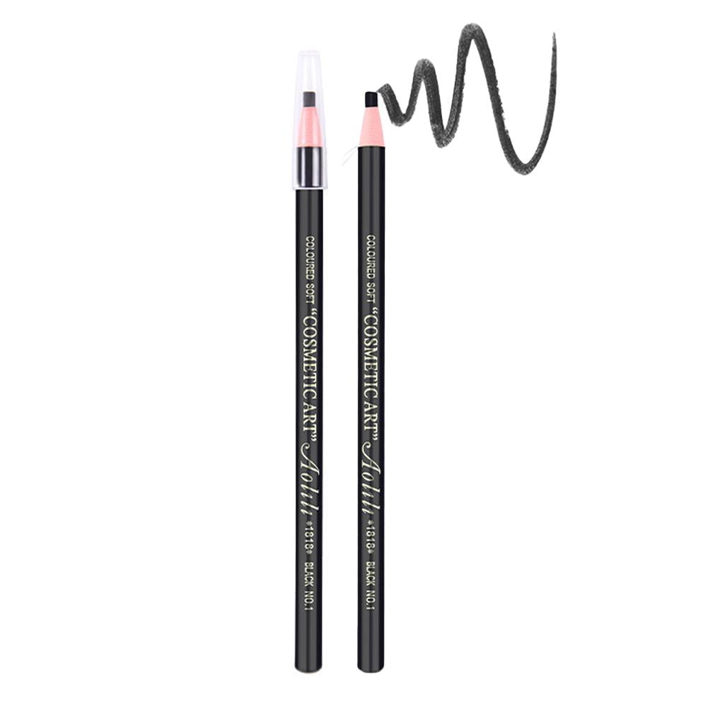 RUOYING Waterproof Eyebrow Pencil Brow Liner Definer Black Blonde Dark ...