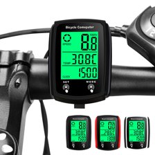 axGear Bike Speedometer Bicycle Speed Meter Digital Odometer Waterproof ...