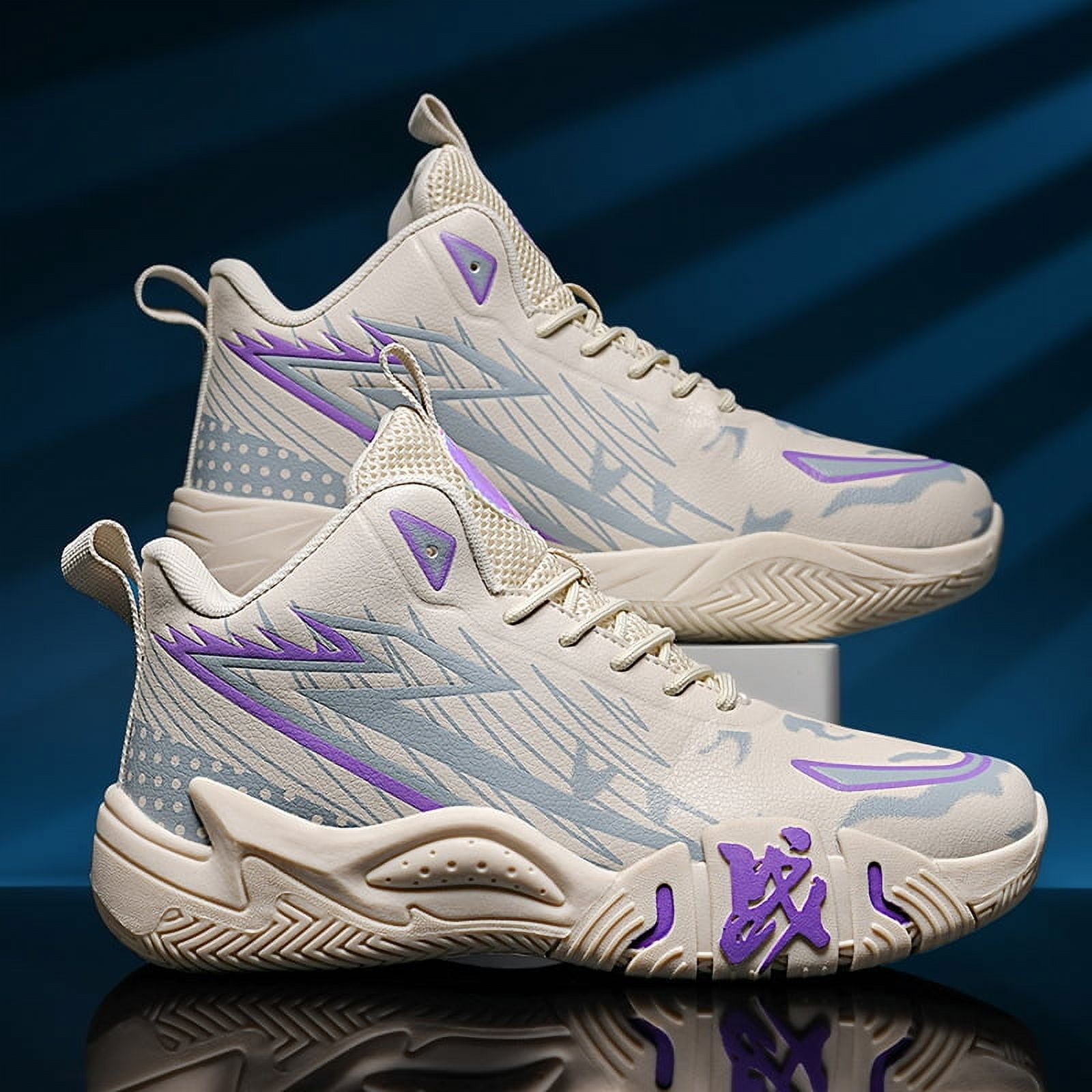 RURAN Basketball Shoes for Boys and Kids, Walking Running Shoes ...