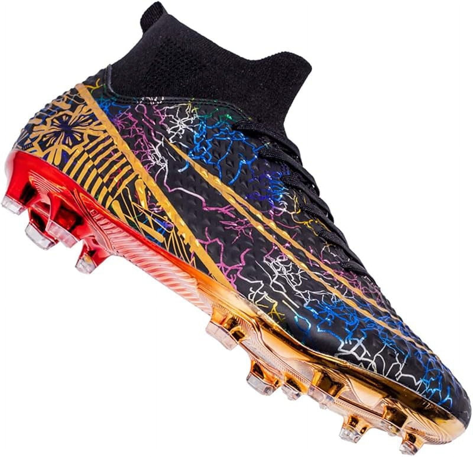 RURAN Boys Girls Soccer Cleats FG/AG Soccer Shoes Turf Indoor Outdoor ...