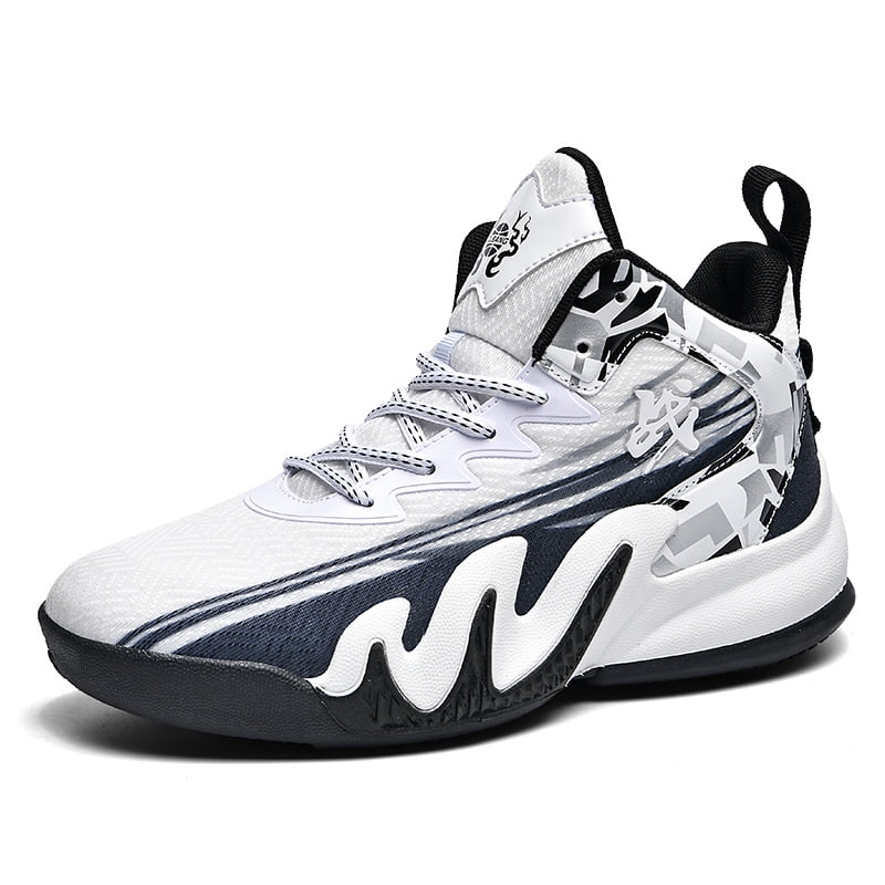 RURAN Child Basketball Shoes Kid's Boy's Girl's Youth Student High Top ...