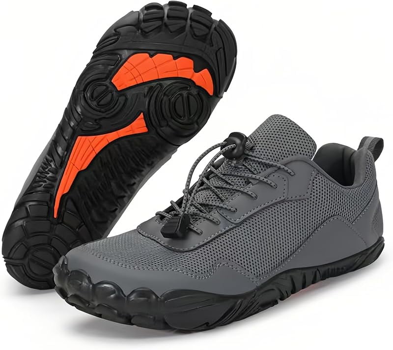 RURAN Hike Summit Barefoot Shoes Non-Slip Wide Toe Box Grounded ...