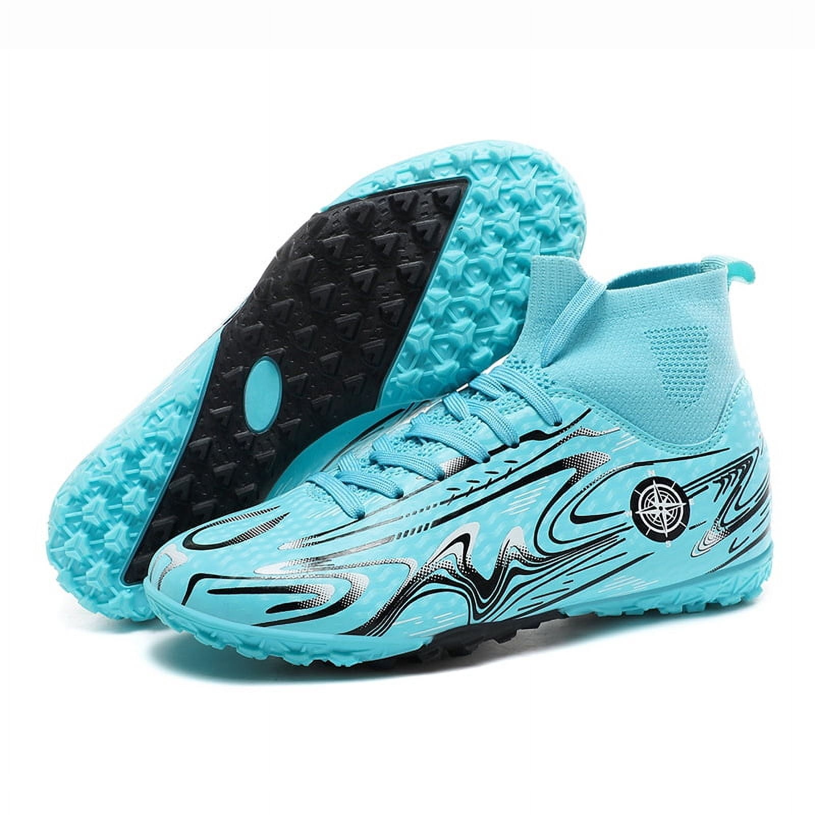 RURAN Kid's Soccer Cleats Boys Girls Football Shoes Youth Soccer Shoes ...