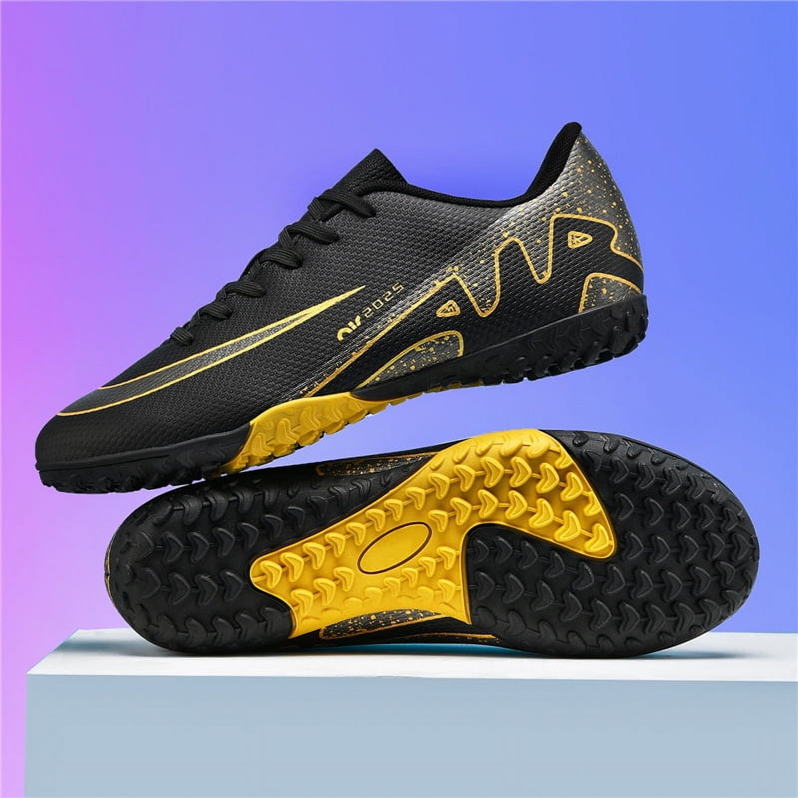 RURAN Kids Soccer Cleats Boys Girls Soccer Shoes Youth Athletic Outdoor ...