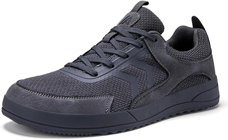 RURAN Men's Barefoot Shoes Wide Toe Box Zero Drop Minimalist Shoes for ...