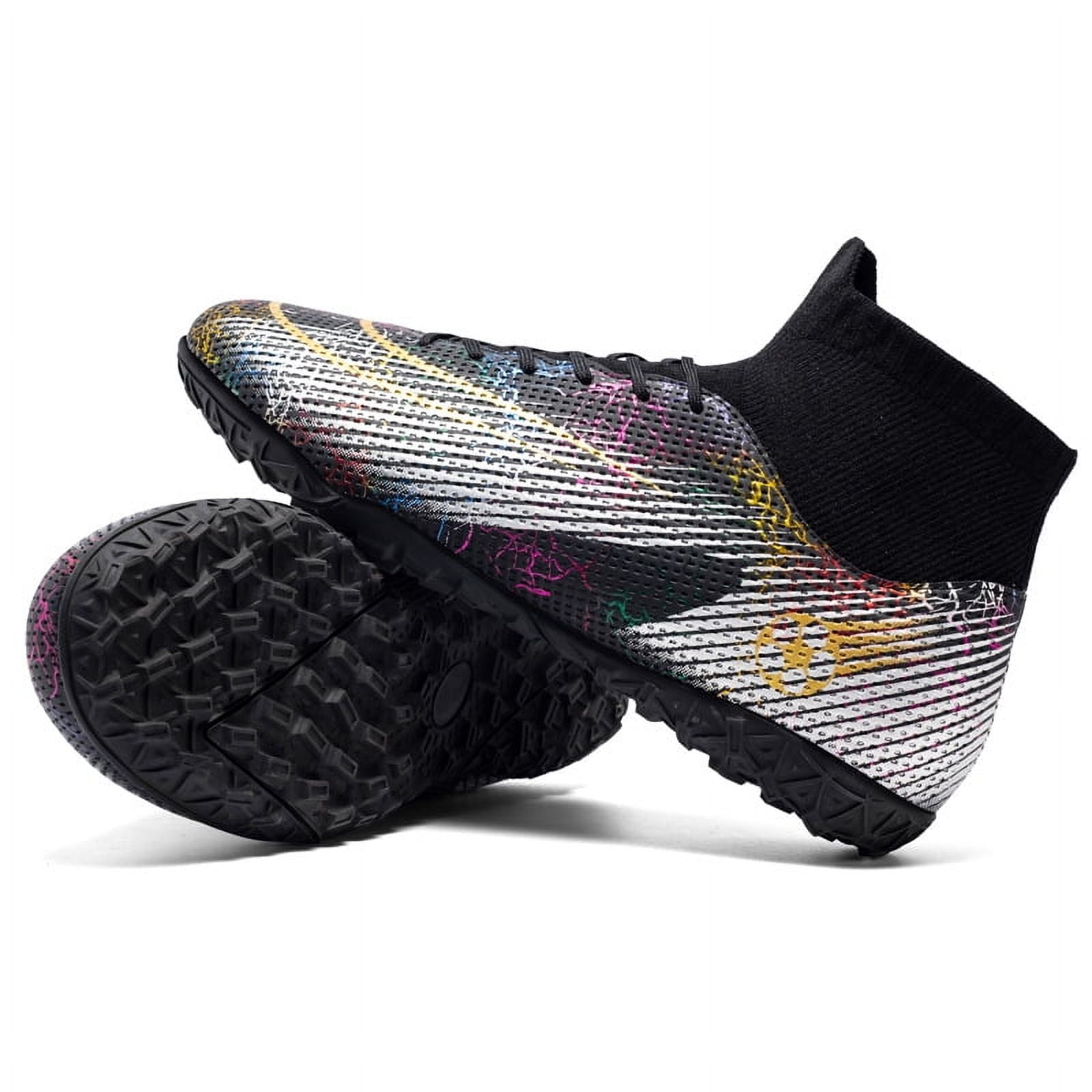 RURAN Soccer Cleats Mens Football Cleats Professional Soccer Shoes High ...