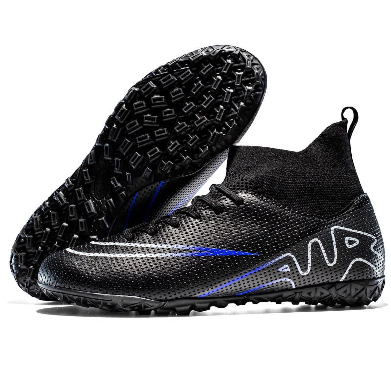 RURAN Men's Soccer Cleats Football Cleats for Mens Big Boys High-Top ...