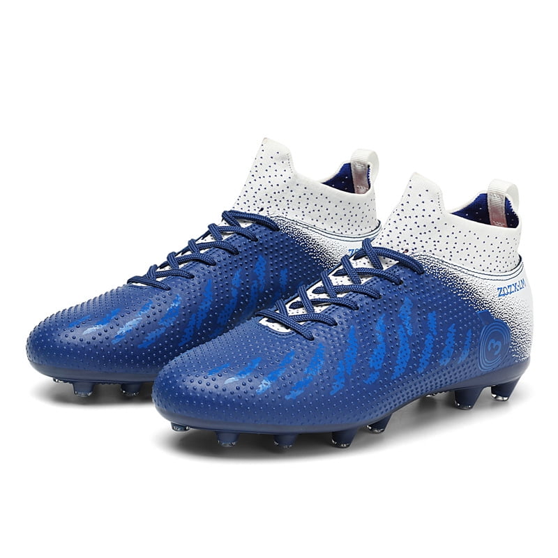 RURAN Men's Soccer Cleats Football Cleats for Mens Big Boys High-Top ...