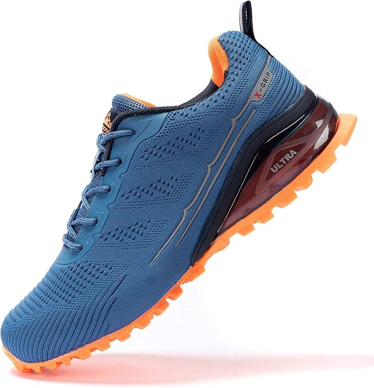 RURAN Men's Trail Running Shoes Fashion Walking Hiking Sneakers for Men ...