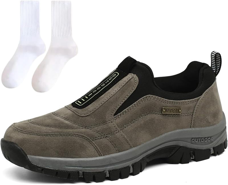 RURAN Mens Comfort Hands Free Slip On Shoes Dallader Men's Comfortable ...