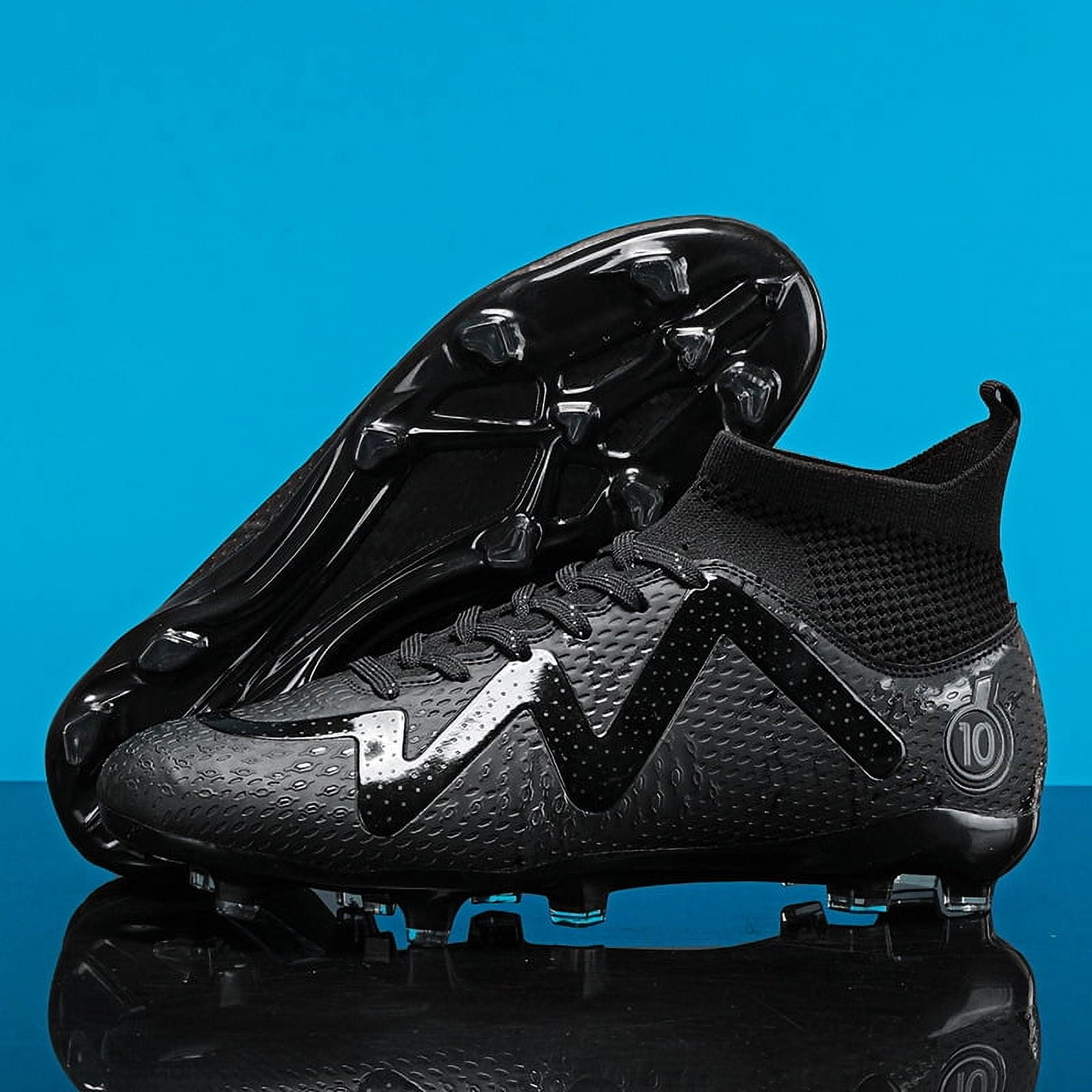 RURAN Soccer Cleats Mens Football Cleats Professional Soccer Shoes High ...