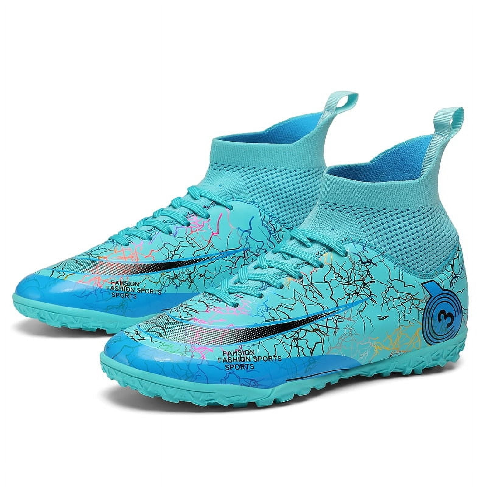 RURAN Soccer Cleats for Mens Womens Indoor Soccer Shoes Unisex Baseball ...