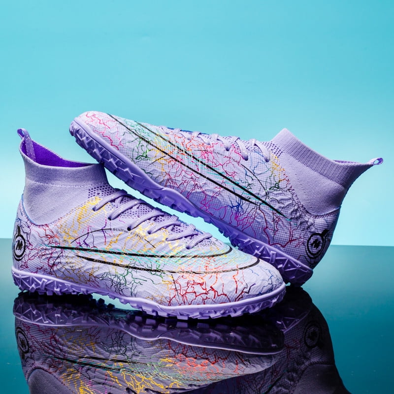 RURAN Soccer Cleats for Mens Womens Turf Soccer Shoes Indoor Footall ...