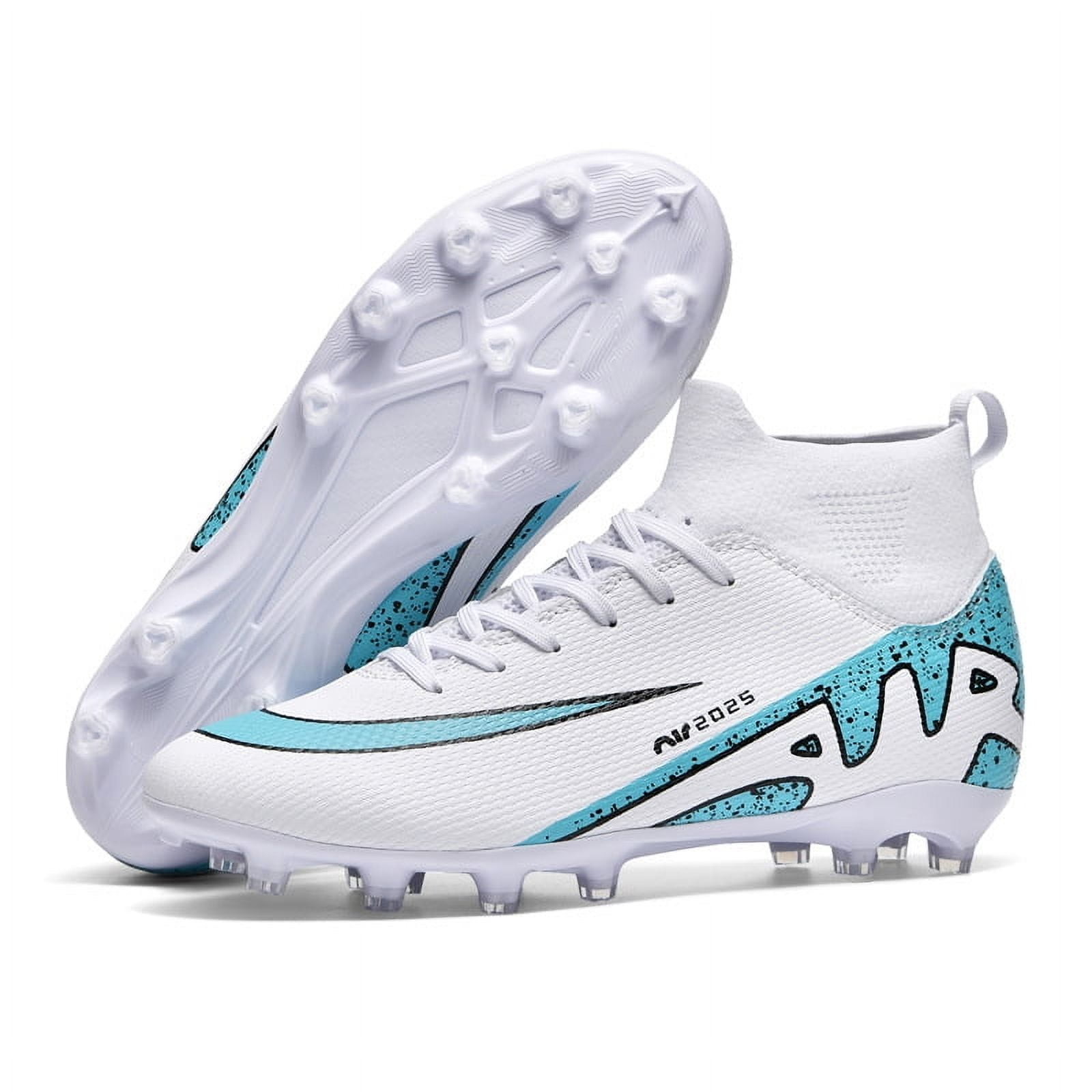 RURAN Unisex-Adult Soccer Cleats Lightweight Futsal Training Football ...
