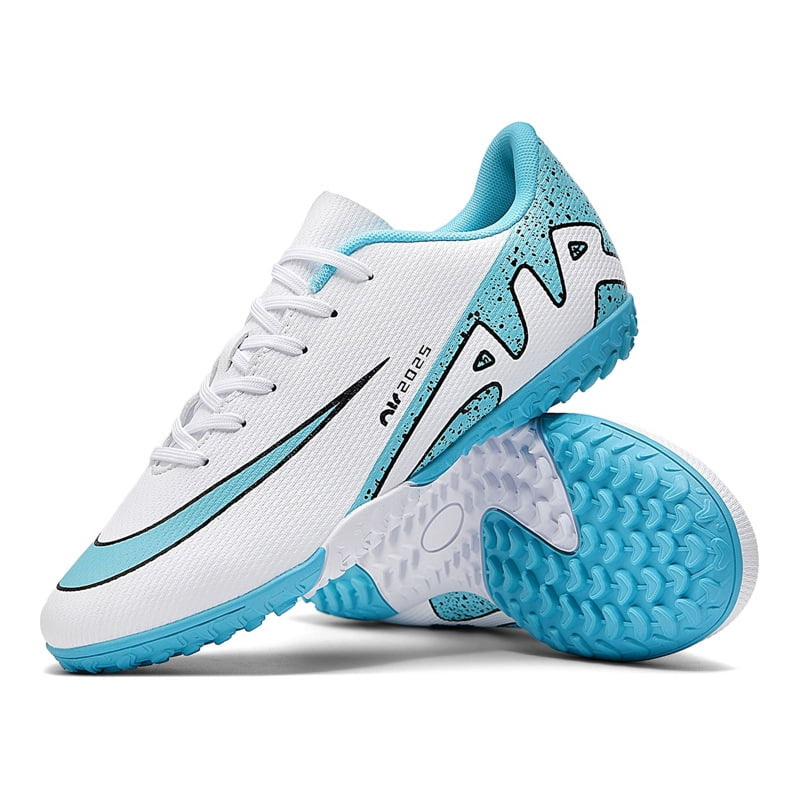 RURAN Unisex-Adult Soccer Cleats Lightweight Futsal Training Football ...