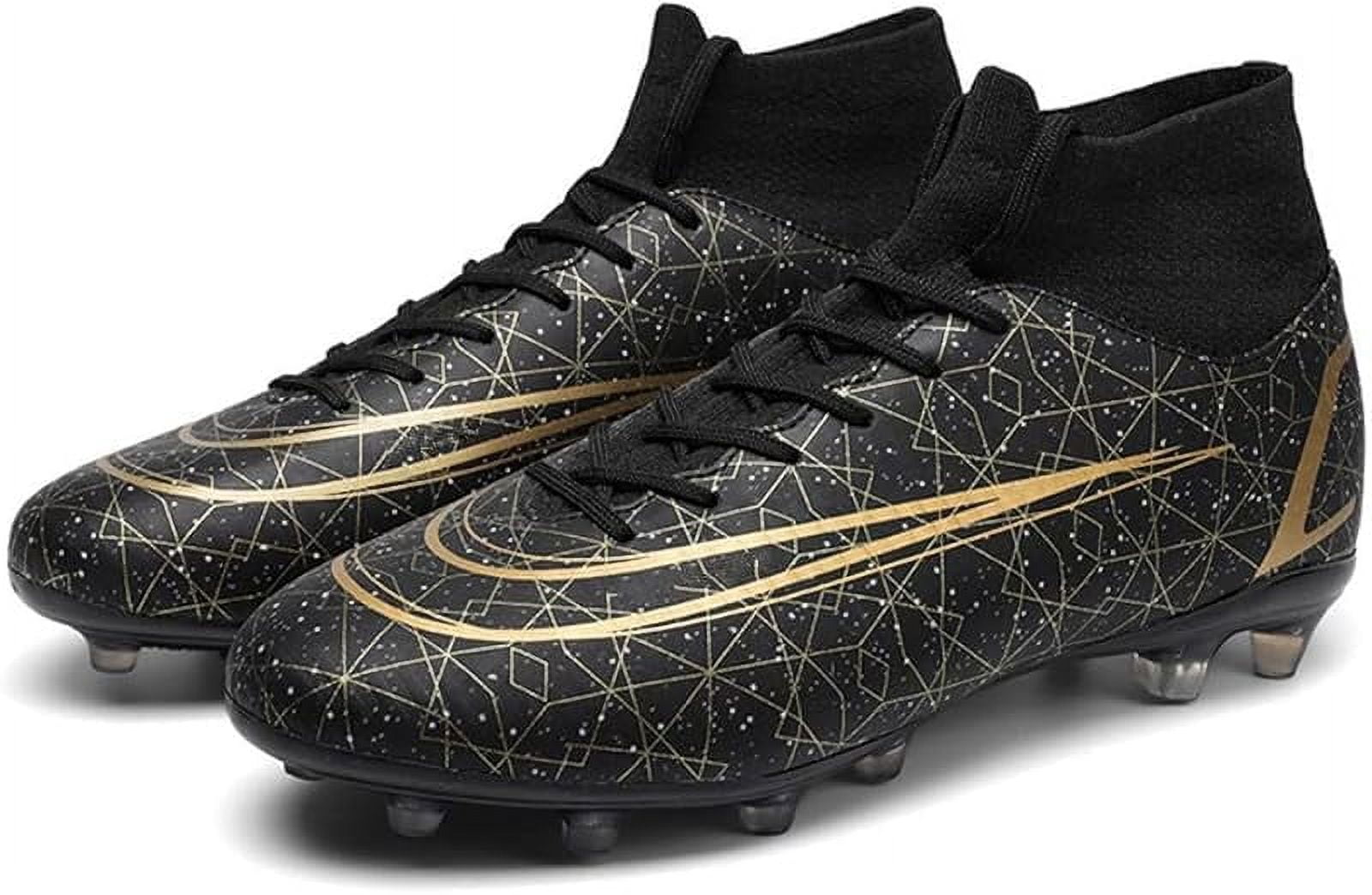 RURAN Unisex Football Soccer Shoe Big Kids Youth Outdoor Firm Ground ...