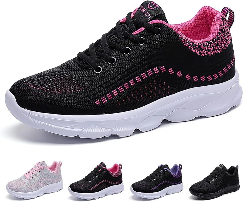 RURAN Women's Air Cushion Sneakers 2024 Comfortable Platform Diabetic ...