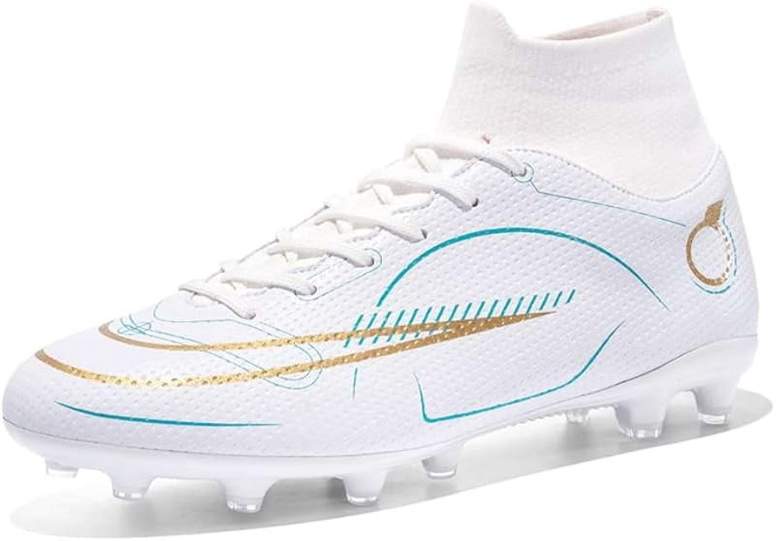 Ruran Womens Soccer Boots Spike Shoes Mens Athletic Outdoor/Indoor ...