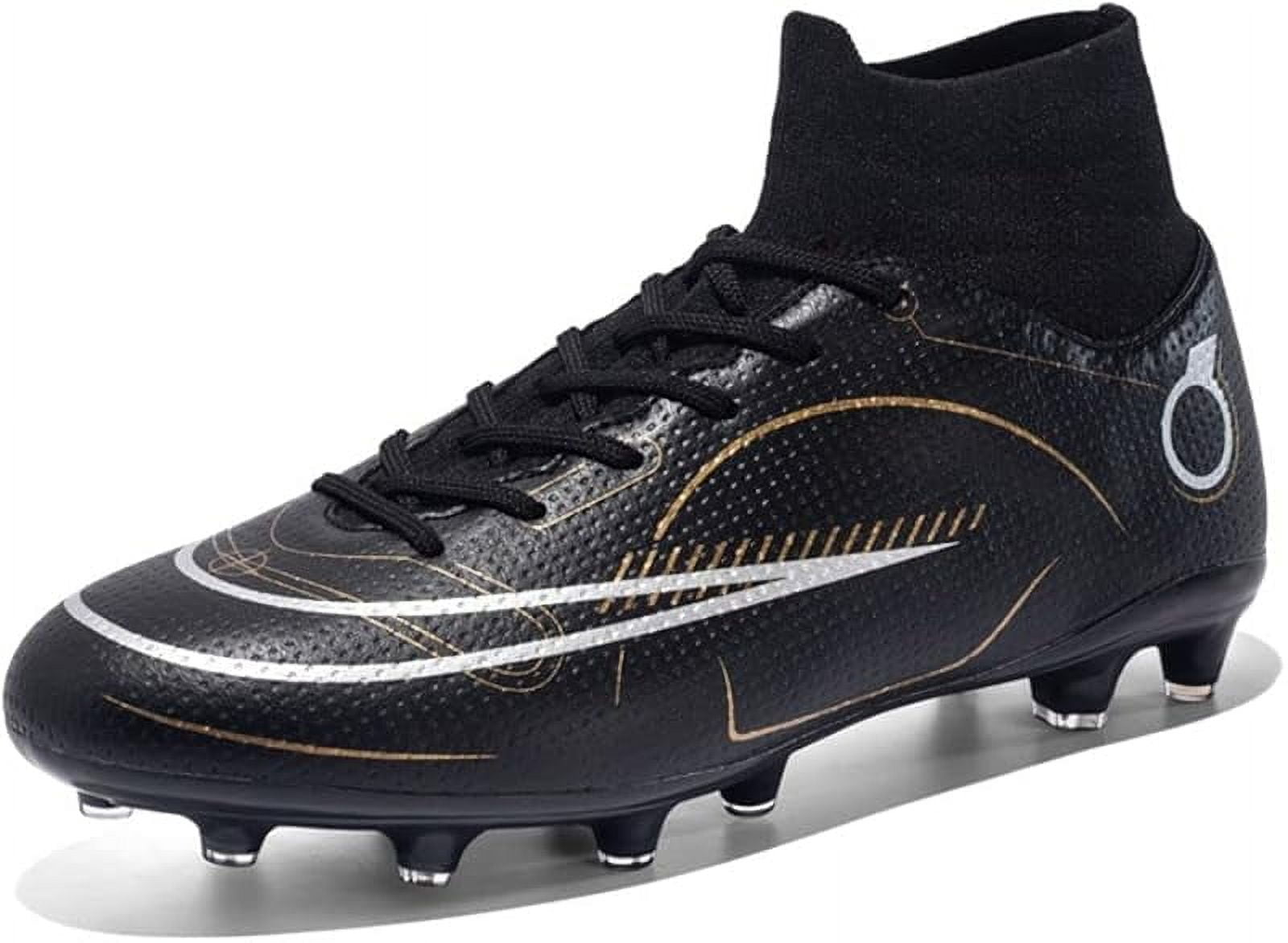 RURAN Womens Soccer Boots Spike Shoes Mens Athletic Outdoor/Indoor ...