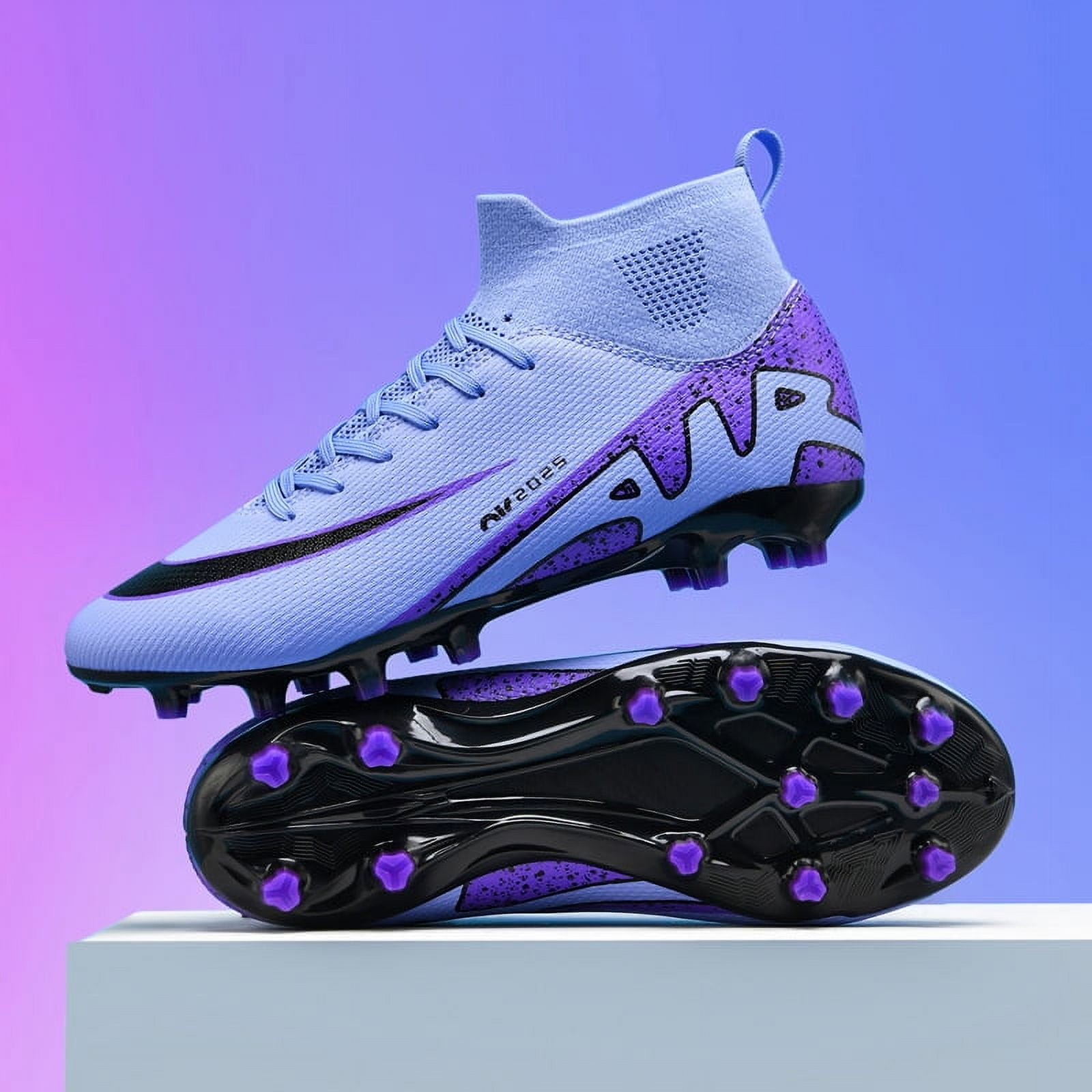 RURAN World Cup Professional Kids Men's Soccer Cleats Adult Firm Ground ...