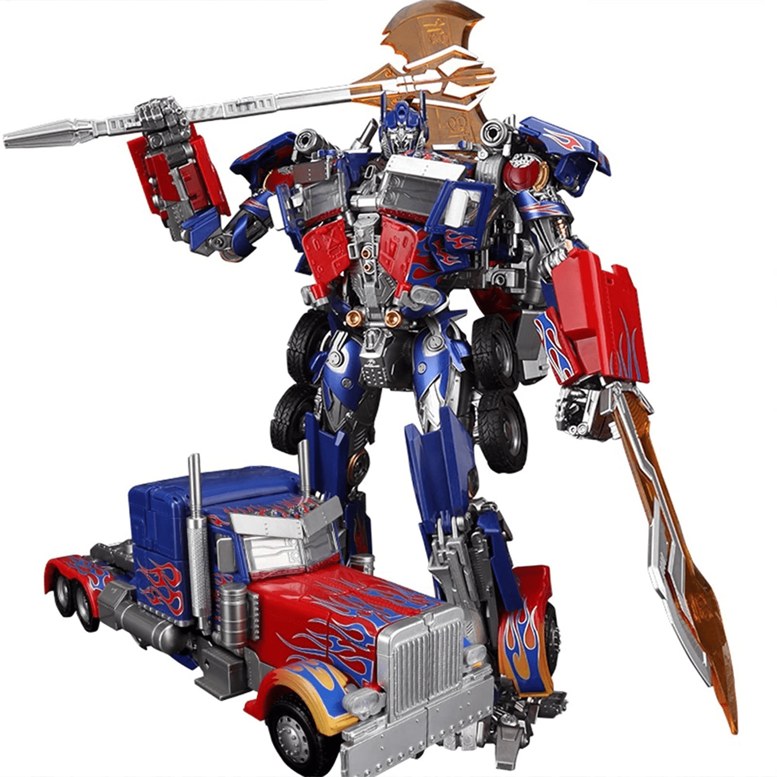 Transformer Toy MPM-04 Optimus Prime KO Alloy Version Action Figure ...
