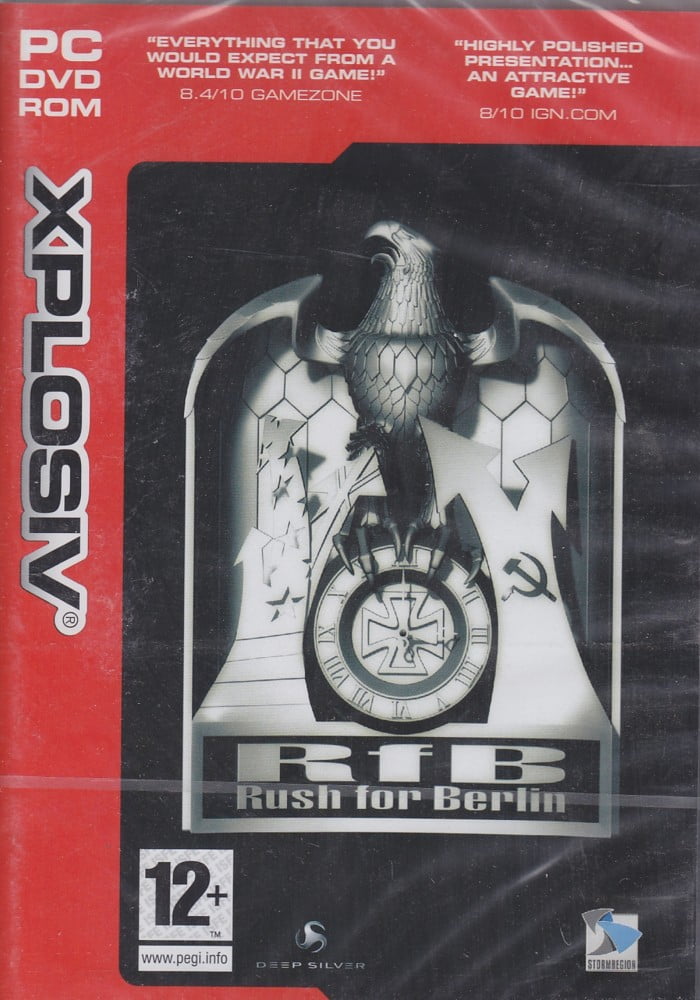 RUSH FOR BERLIN PC DVD-Rom - A Tactical Real-Time Strategy Game Set on ...