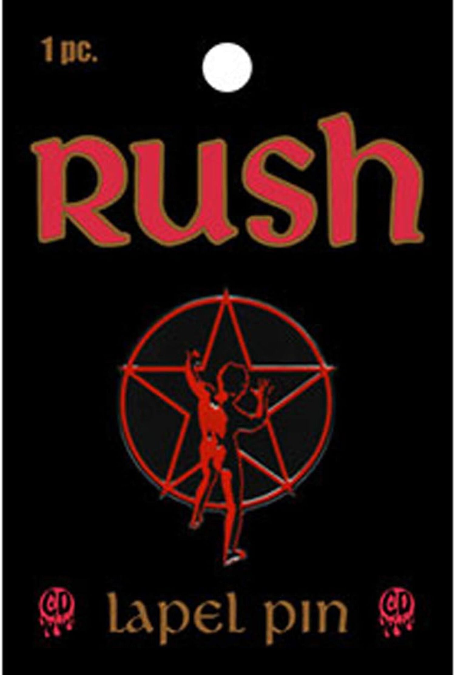 RUSH Starman Logo - Lapel Pin - Walmart.com