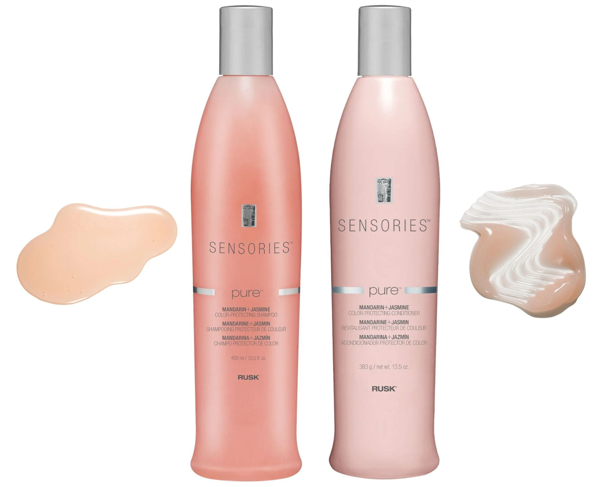 RUSK Sensories Pure Conditioner and Shampoo 13.5oz - Mandarin&Jasmine ...