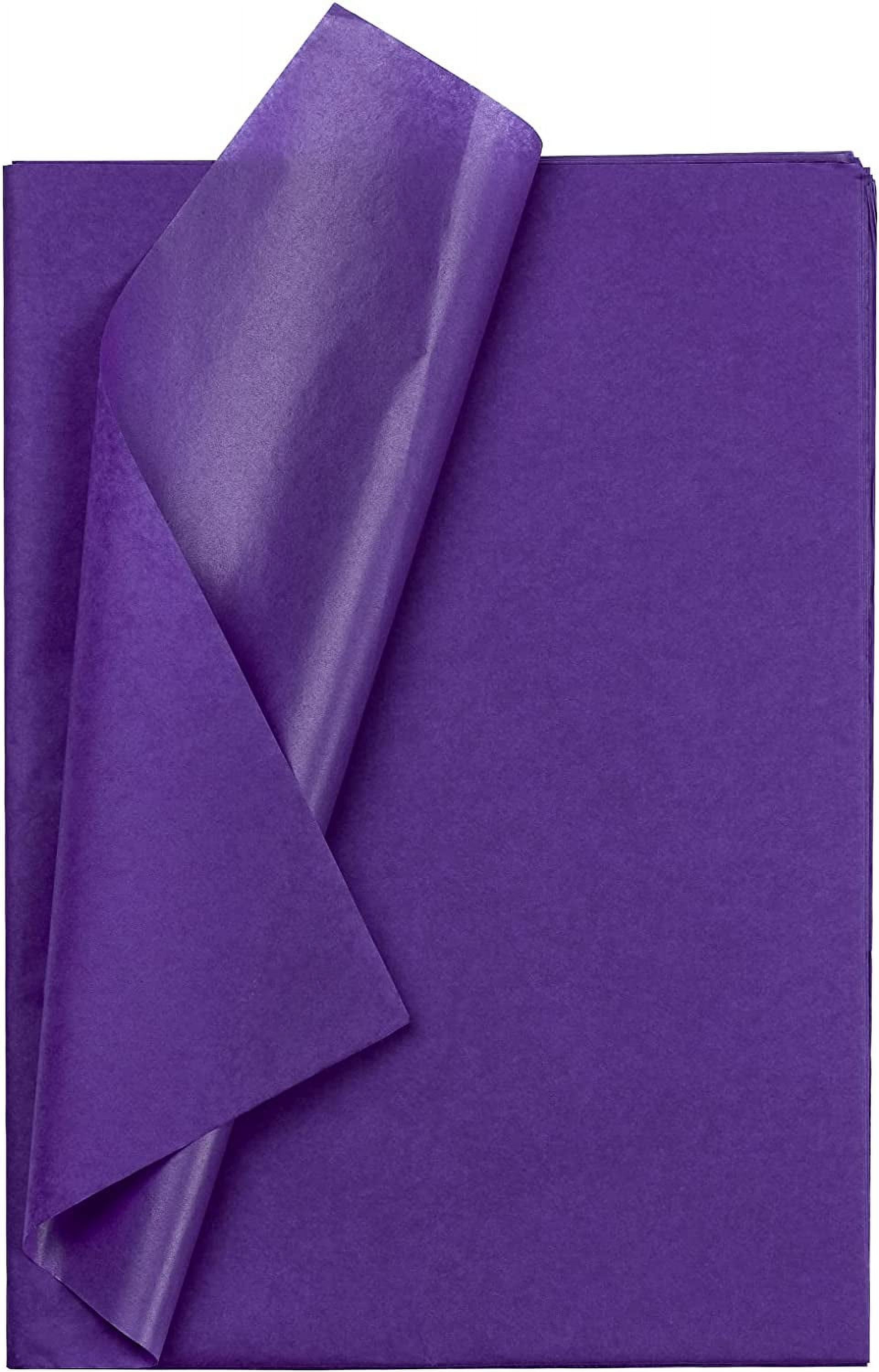 RUSPEPA Gift Wrapping Tissue Paper - Purple Tissue Paper for Gift Wrap ...