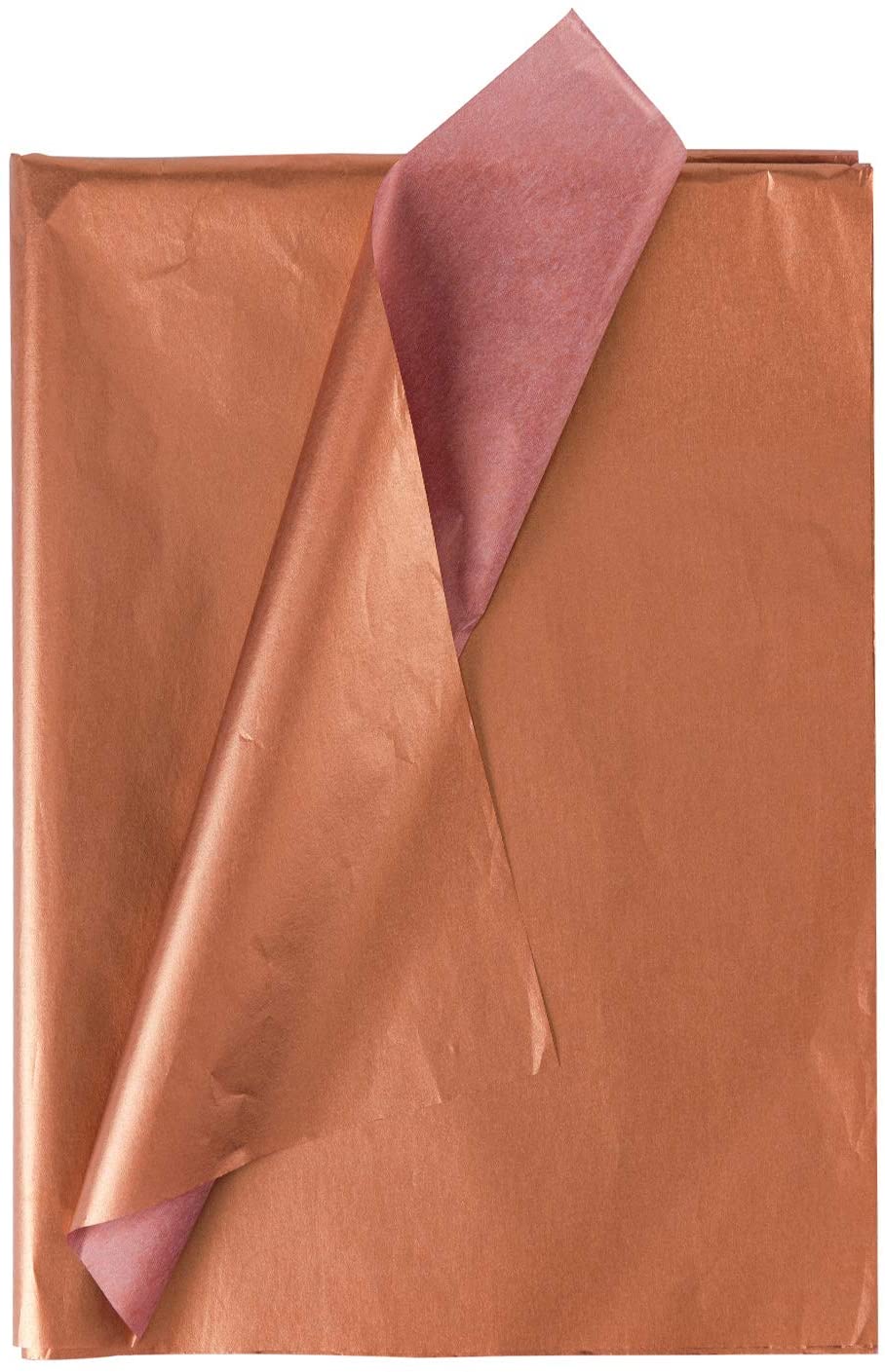 RUSPEPA Gift Wrapping Tissue Paper - Rose Gold Tissue Paper for DIY ...