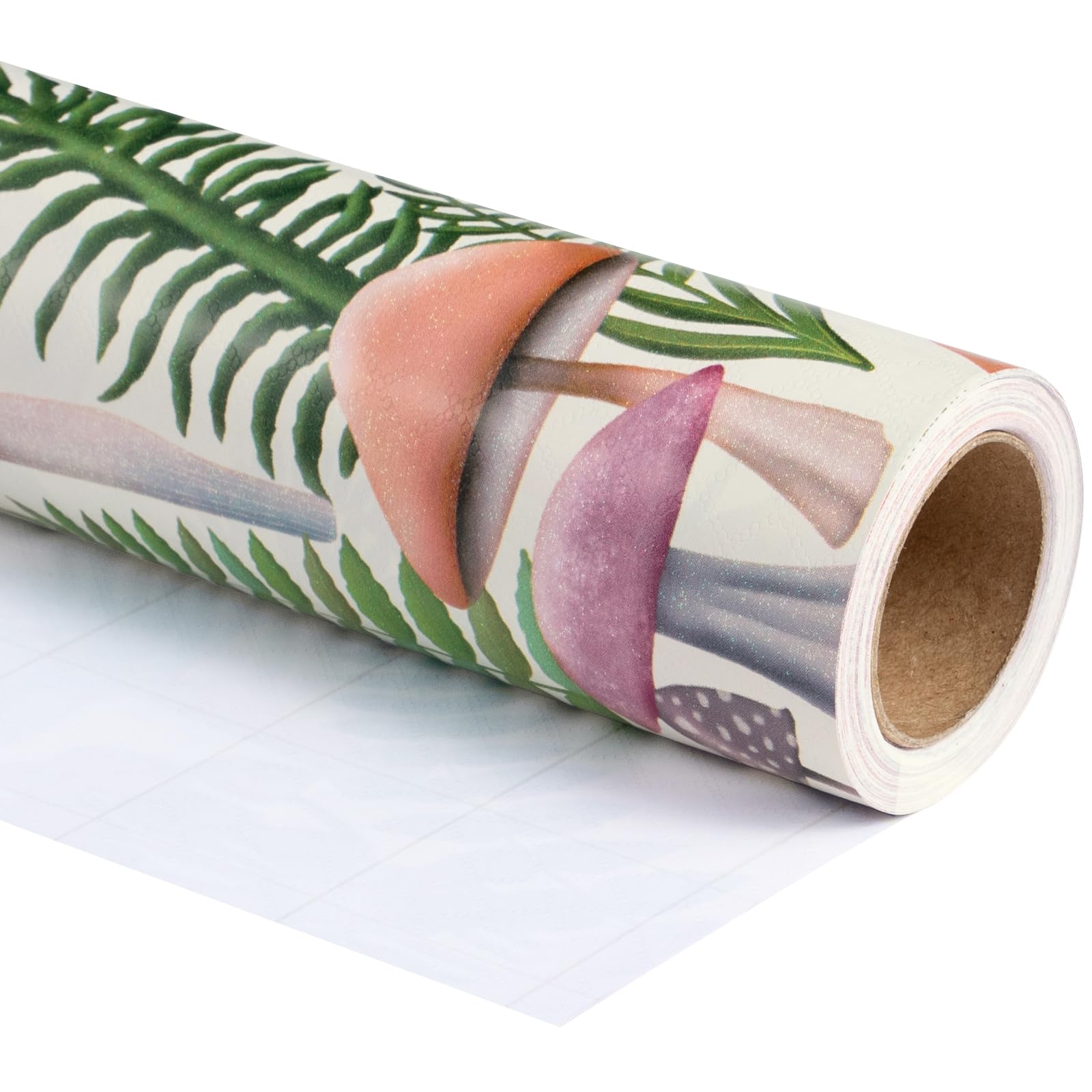 RUSPEPA Mushroom Wrapping Paper SSF20 Roll for Men Women Kids, Mini ...