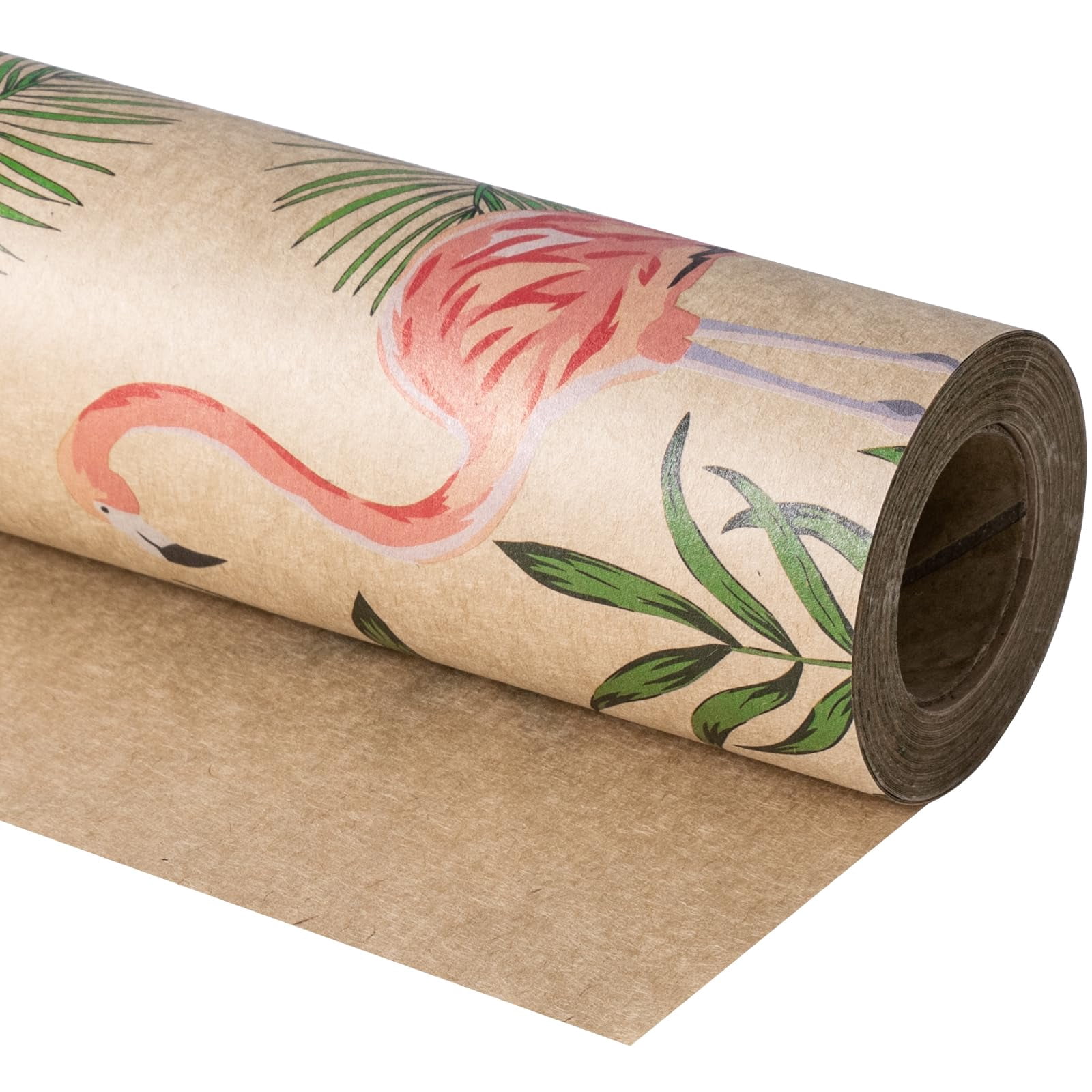 RUSPEPA Wrapping Paper OIF8 Roll, Mini Roll, Tropical with Vibrant ...