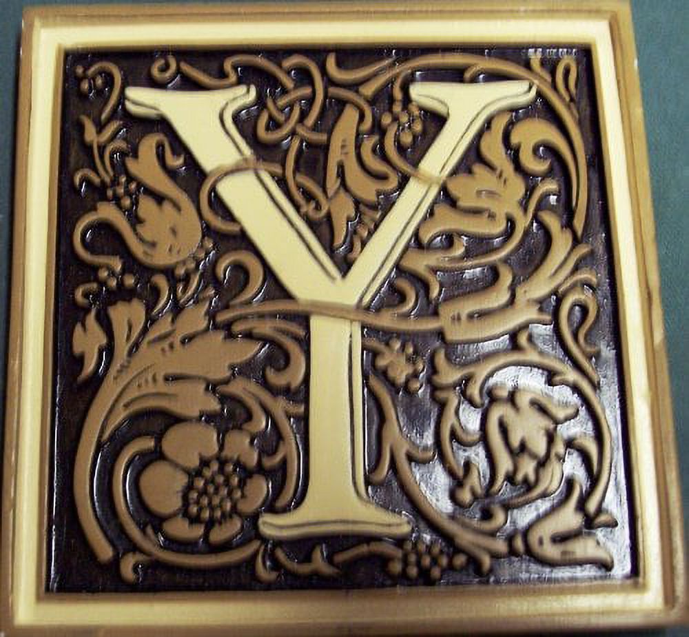 RUSS - Magnetic Monogram Stepping Stone Plaque - Y - Walmart.com