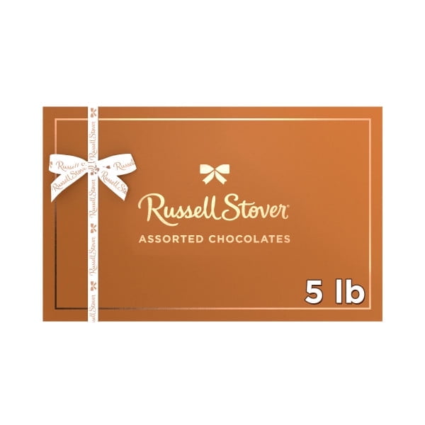 RUSSELL STOVER Assorted Milk & Dark Chocolate Gift Box, 80 oz. (140 ...