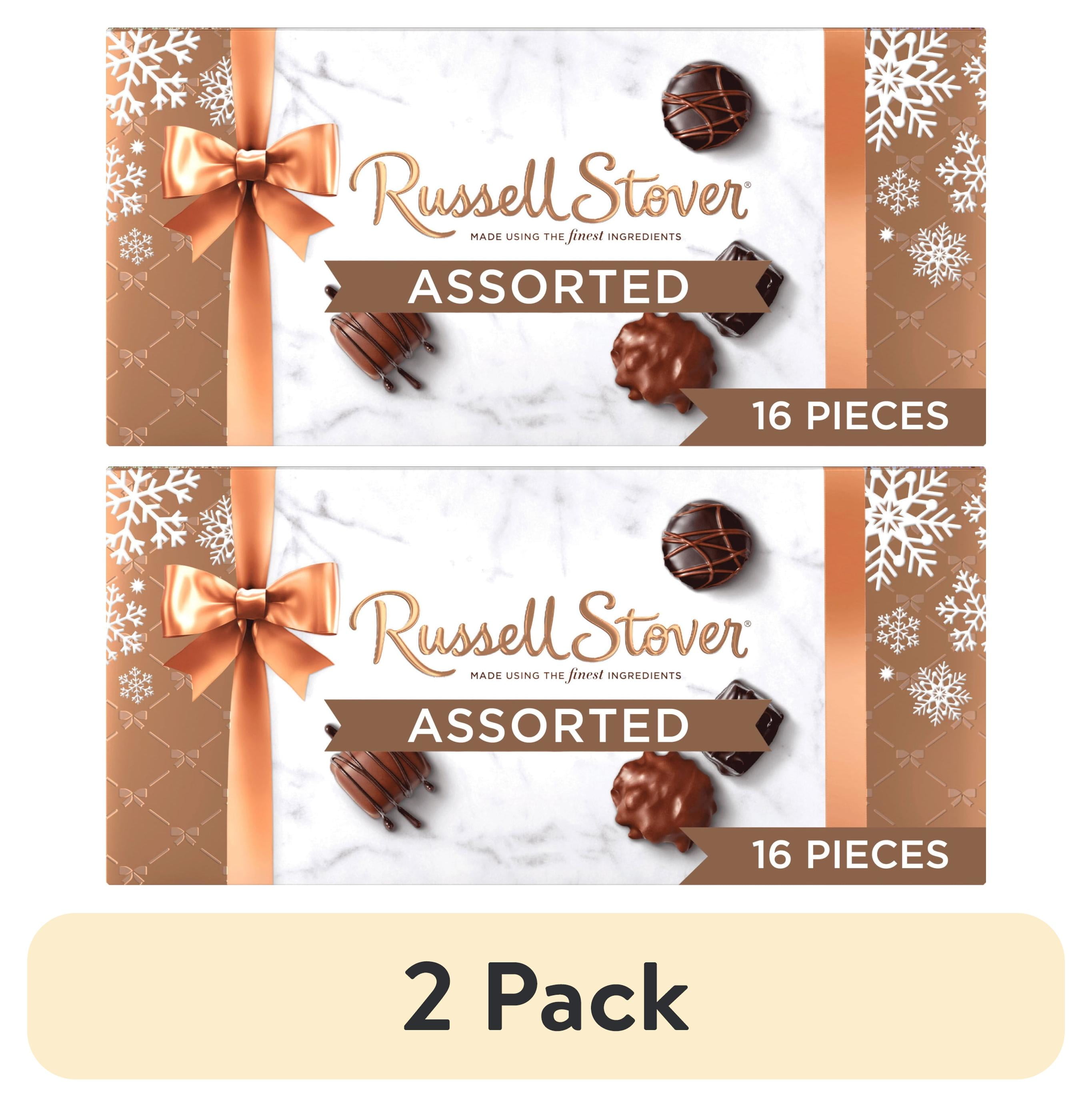 (2 pack) RUSSELL STOVER Christmas Assorted Milk & Dark Chocolate Gift ...
