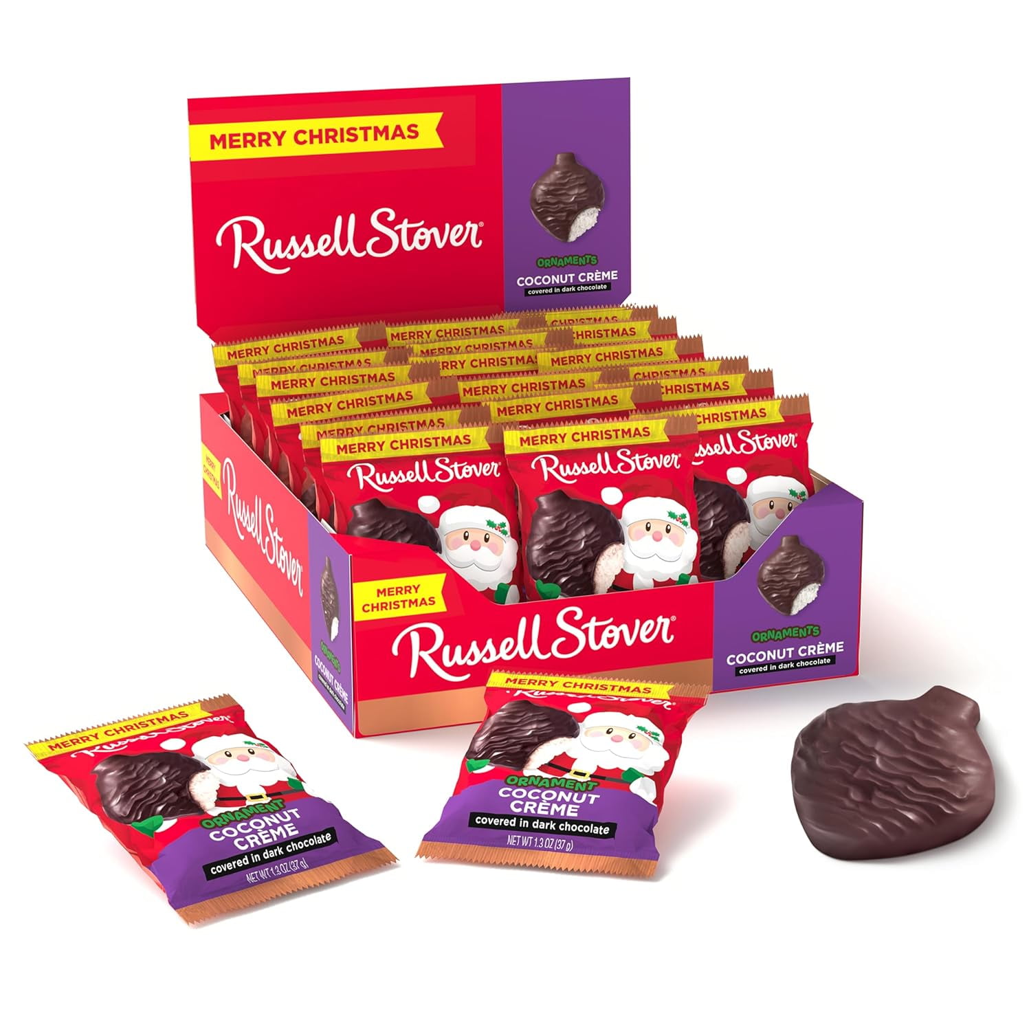 Russell Stover Milk Chocolate Coconut Nests, Pack of 18, 0.875 oz each ...