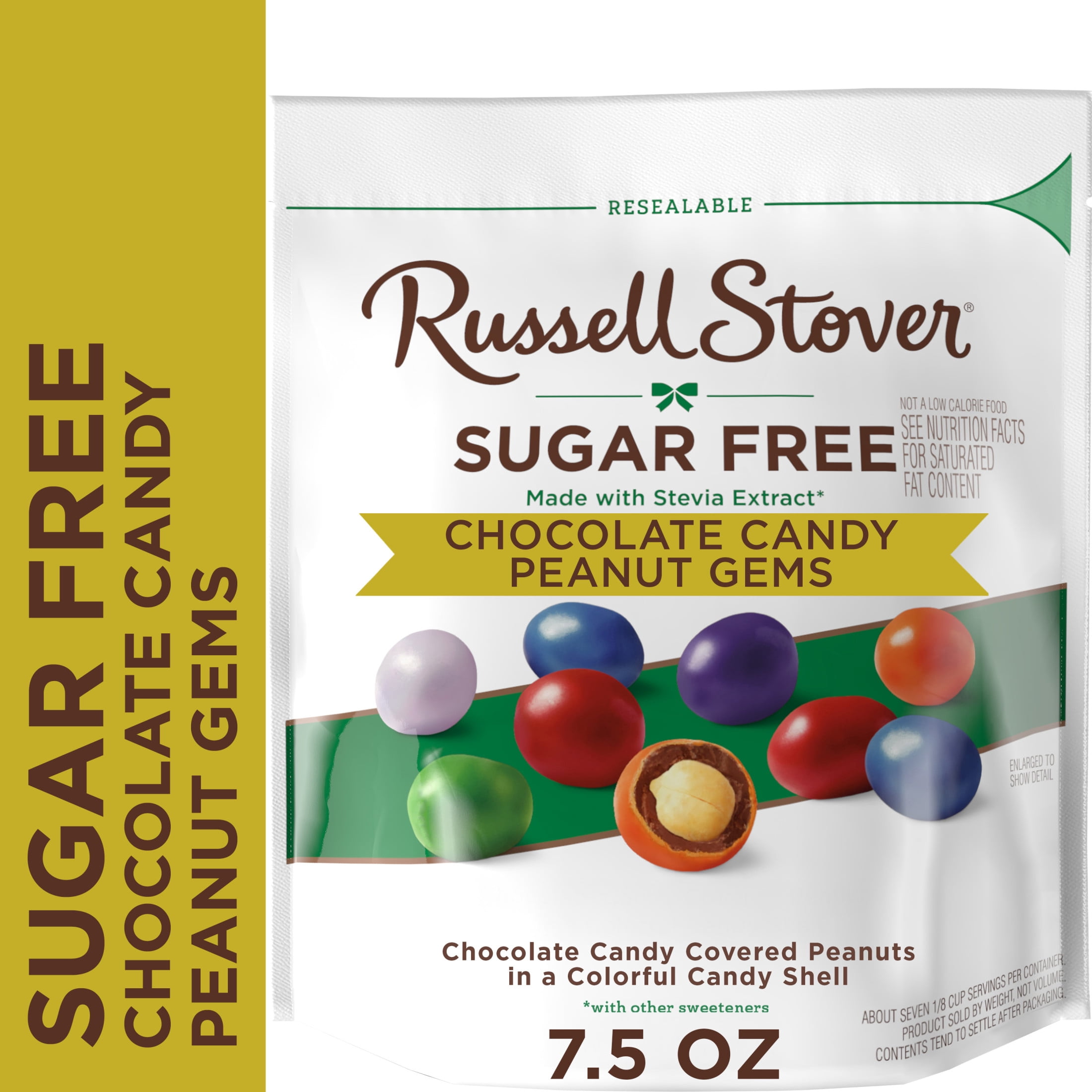 Russell Stover Chocolate Coated Peanuts, 7.5 oz bag - Walmart.com