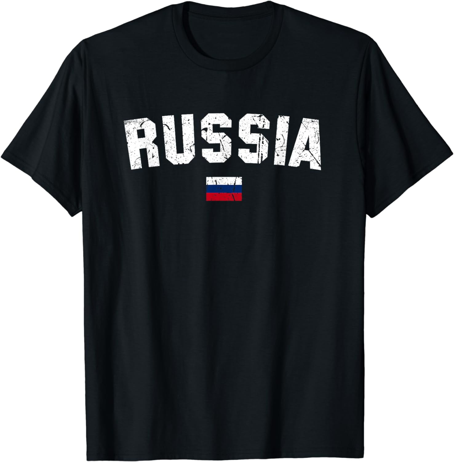 RUSSIA Flag Vintage Russian Flag RUSSIA T-Shirt - Walmart.com