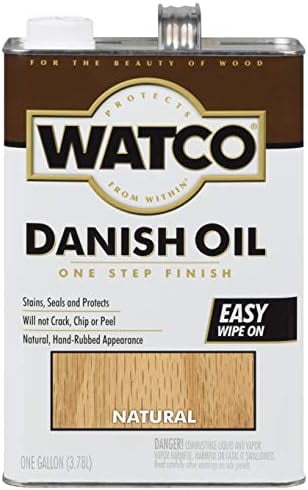 RUST-OLEUM 242217 Gallon Natural Danish Oil Wood Finish - Walmart.com