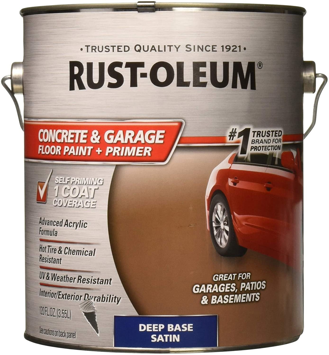 RUST-OLEUM 319550 319550 Gallon Deep Paint/Primer - Walmart.com
