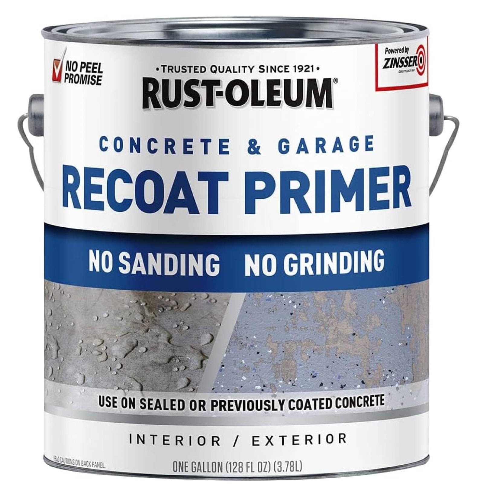 RUST-OLEUM 338806 Gallon Concentrate Floor Primer, gray, 1 Gallon (Pack ...