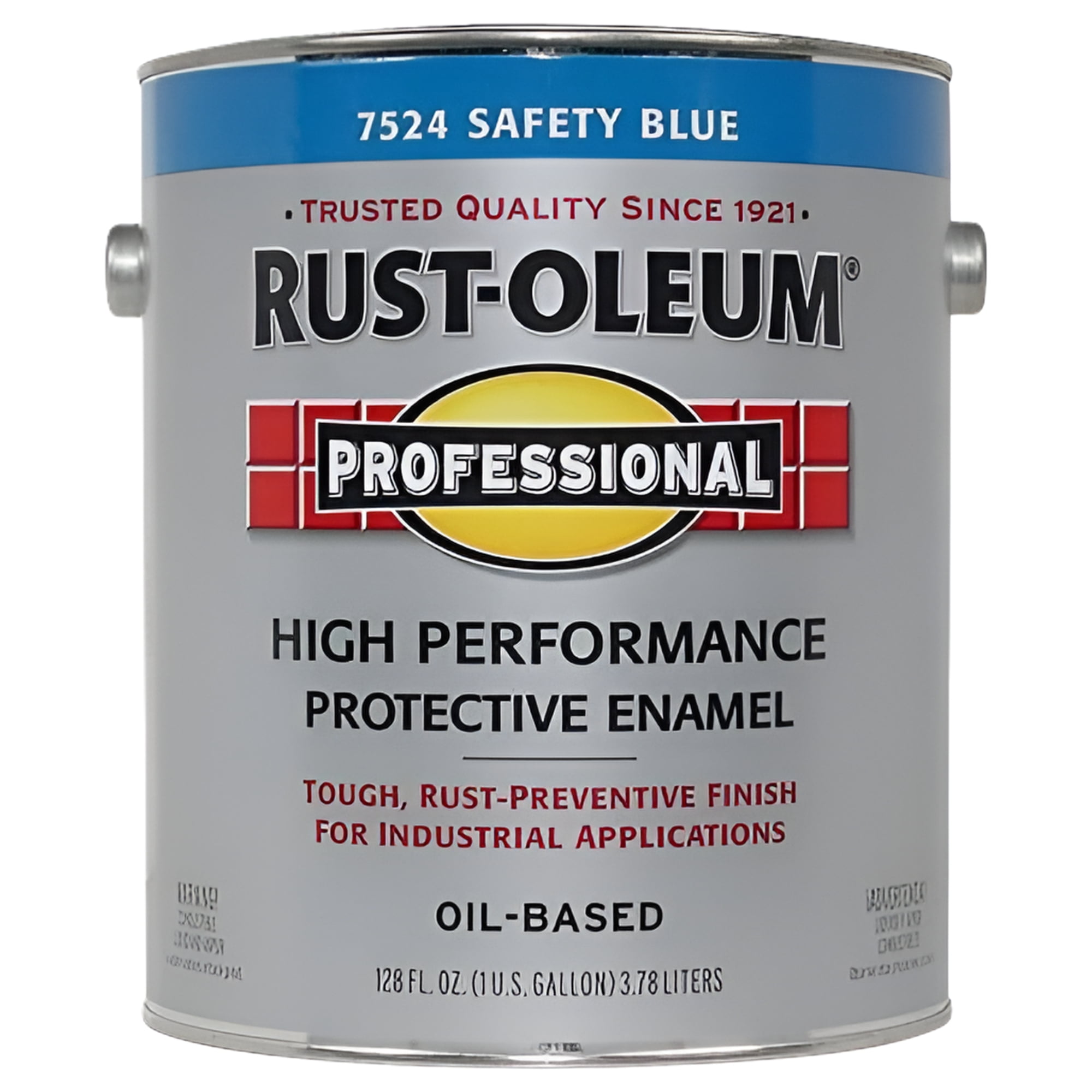 RUST-OLEUM 7524-402 Gallon Safe Blue Paint for Metal Surfaces - Walmart.com