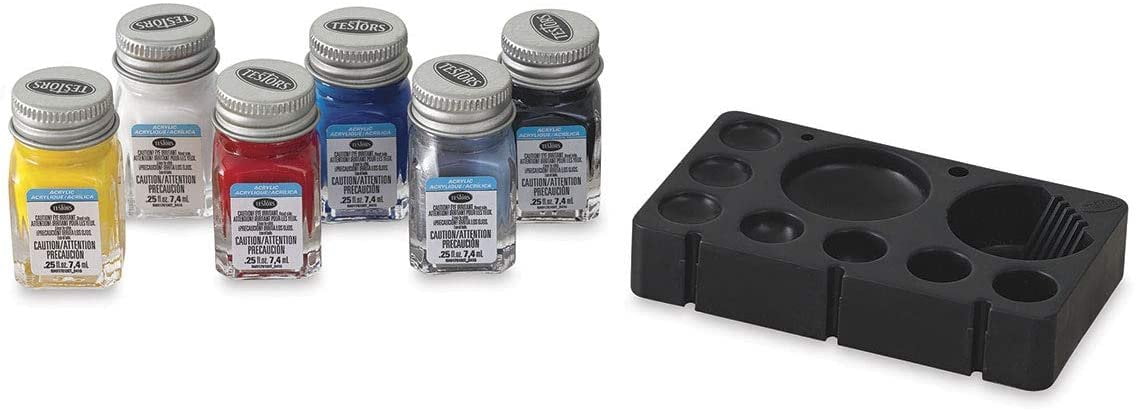 Rust-Oleum Testors Paint Set Camouflage - Matte Acrylic, Washable - One ...