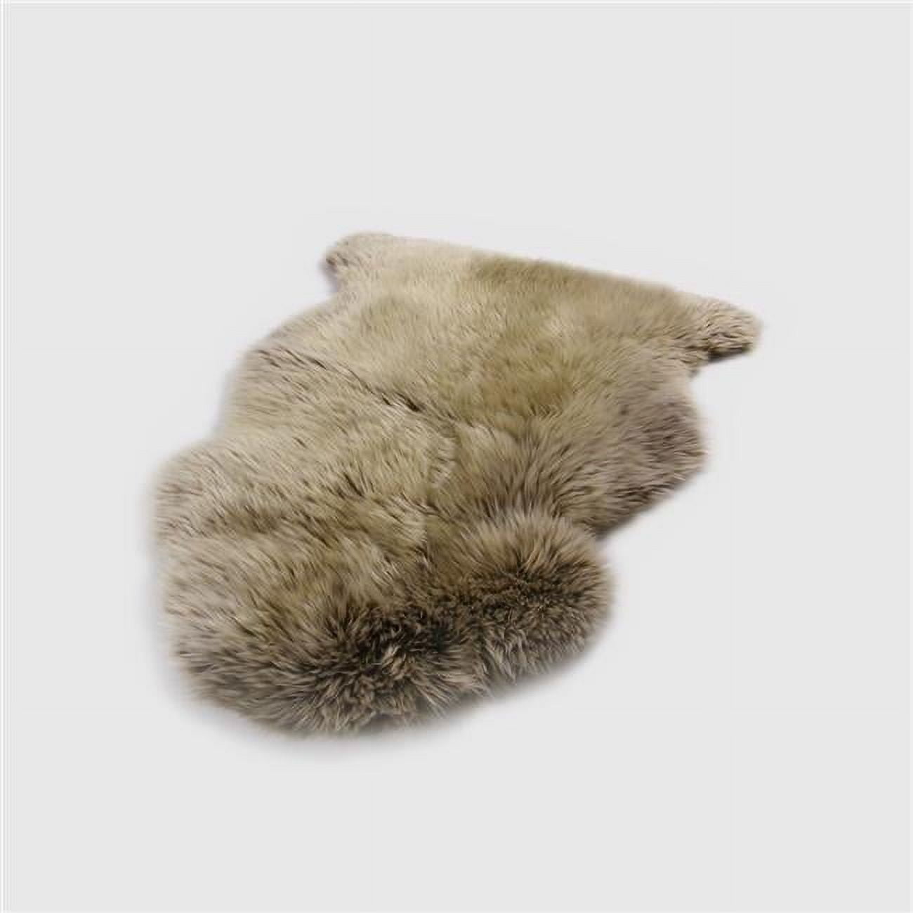 RUSTIC SHEEPSKIN SINGLE PELT RUG, CAPPUCCINO - Walmart.com