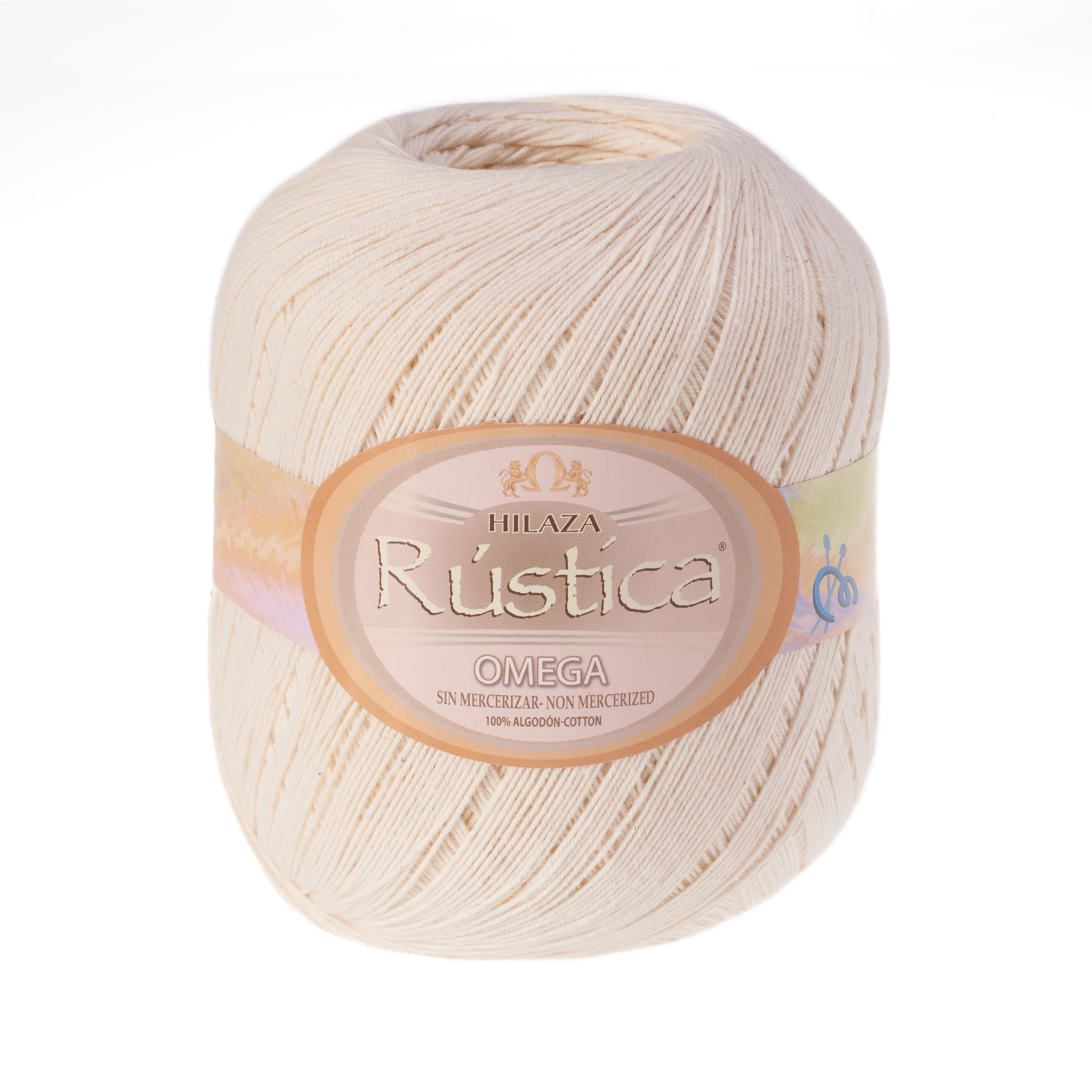 RUSTICA [150grs] by Omega - Fine 100% Non - Mercerized Cotton Thread ...