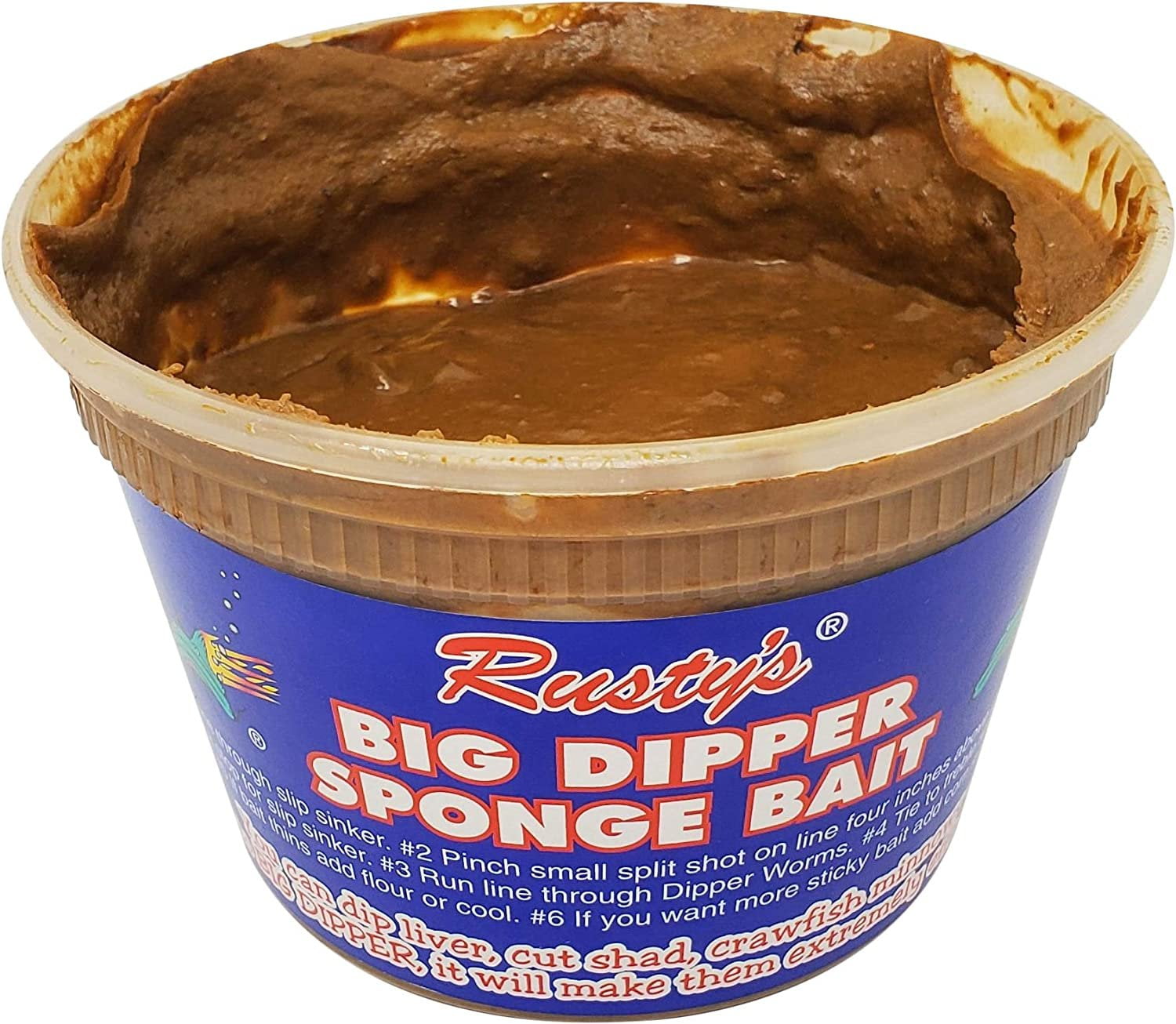 Rusty's 33029 Rustys Sponge Bait Fishing Prepared Bait - Walmart.com